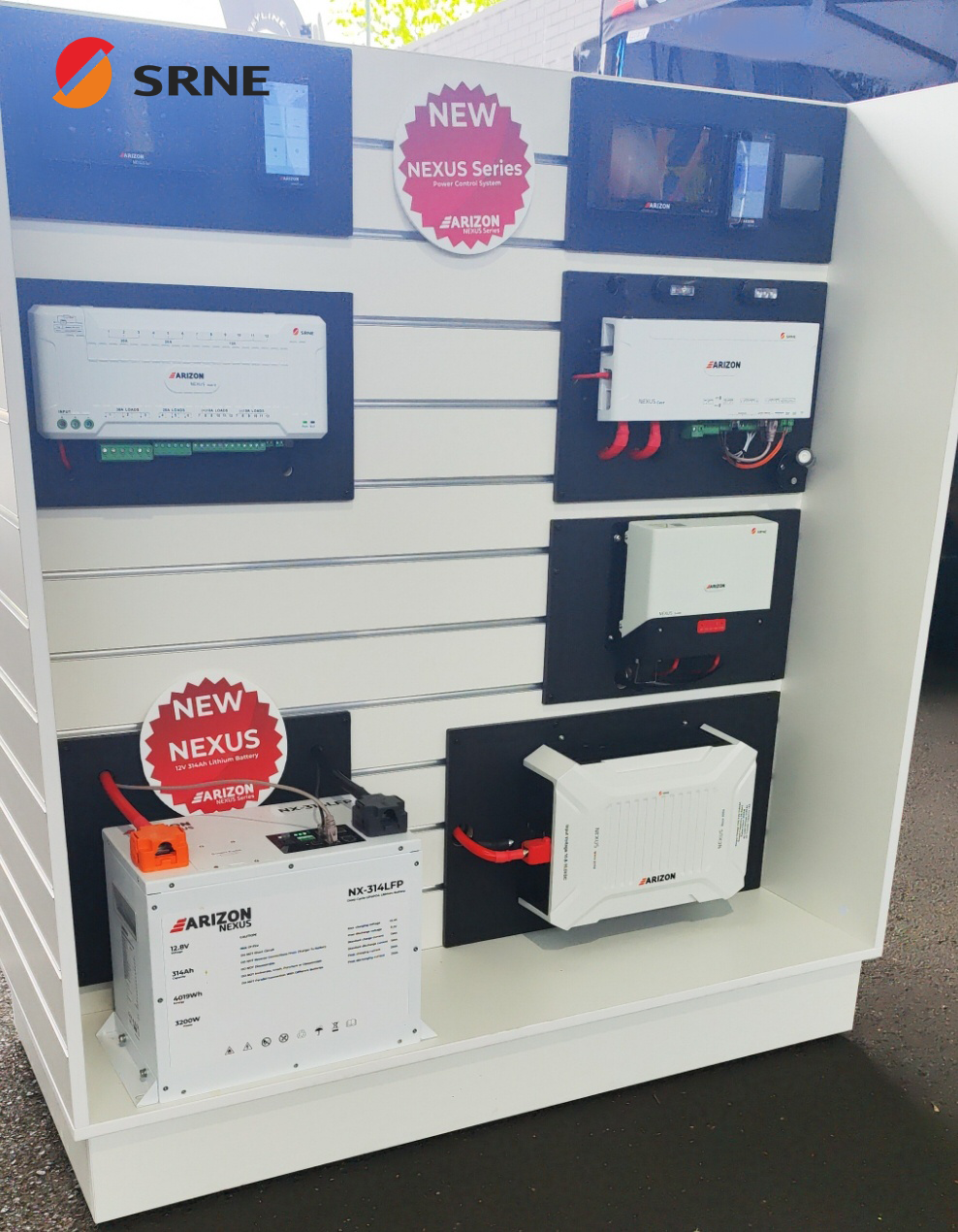 SRNE & Arizon Jointly Showcased NEXUS Series RV Power Systems at ...