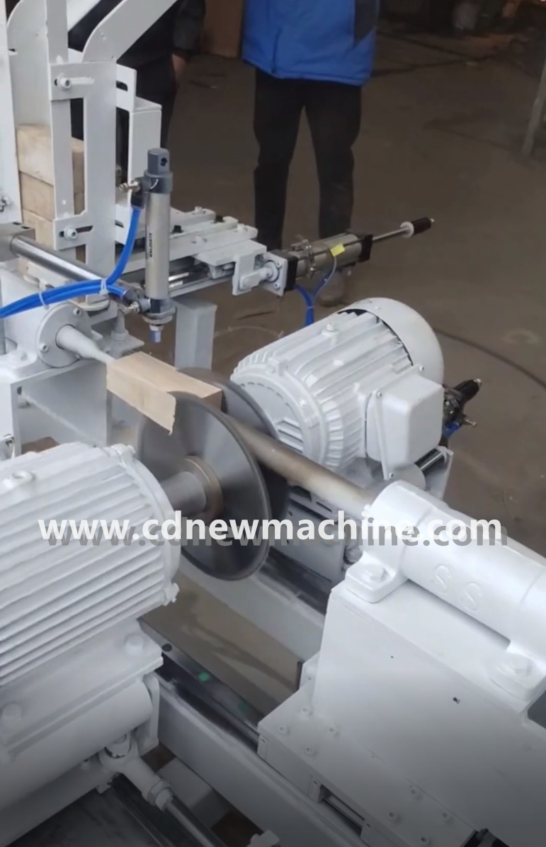 Automatic Woodworking Machine: Cutting Tapered Wood Table Legs ...