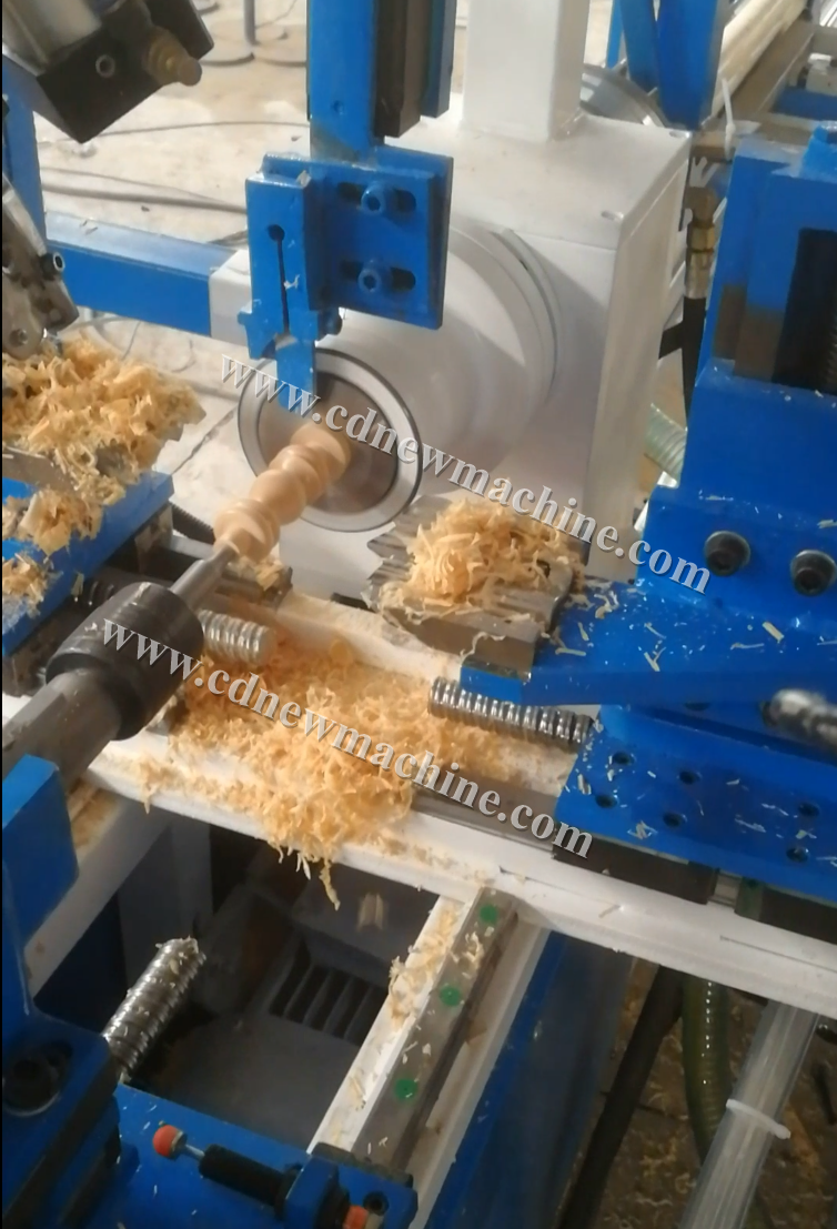 Automatic Wood furniture small spindles making machine-changda