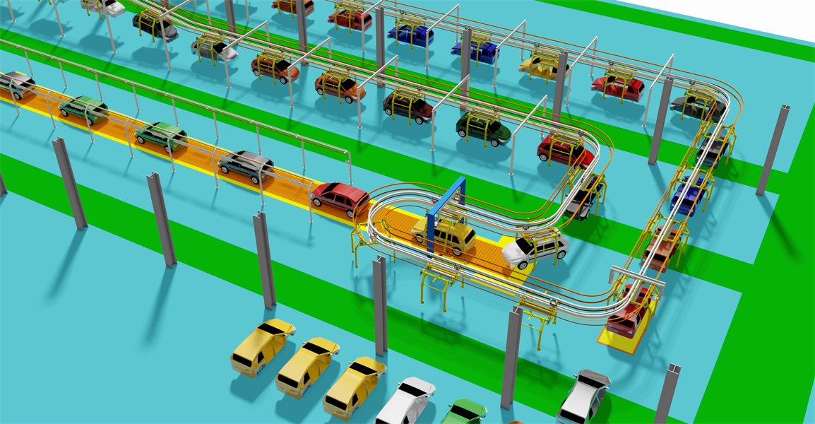 SKD Automobile Assembly Line CKD