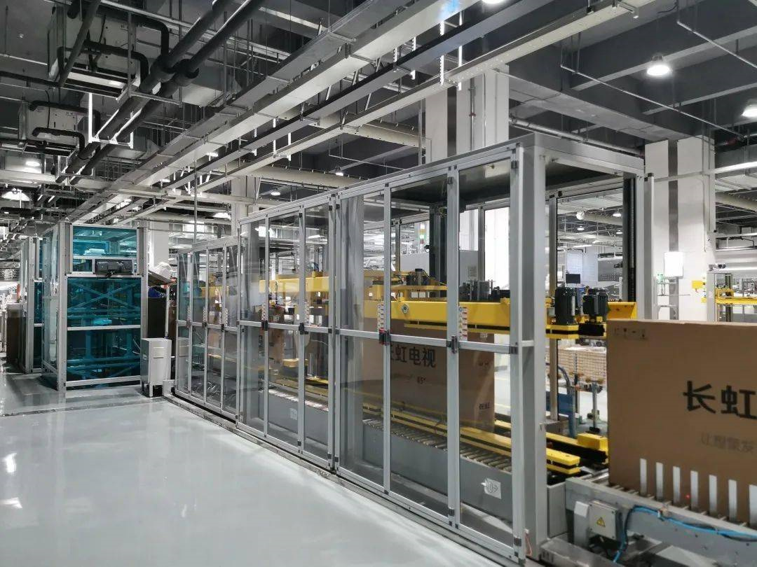 TV assembly line Television production line