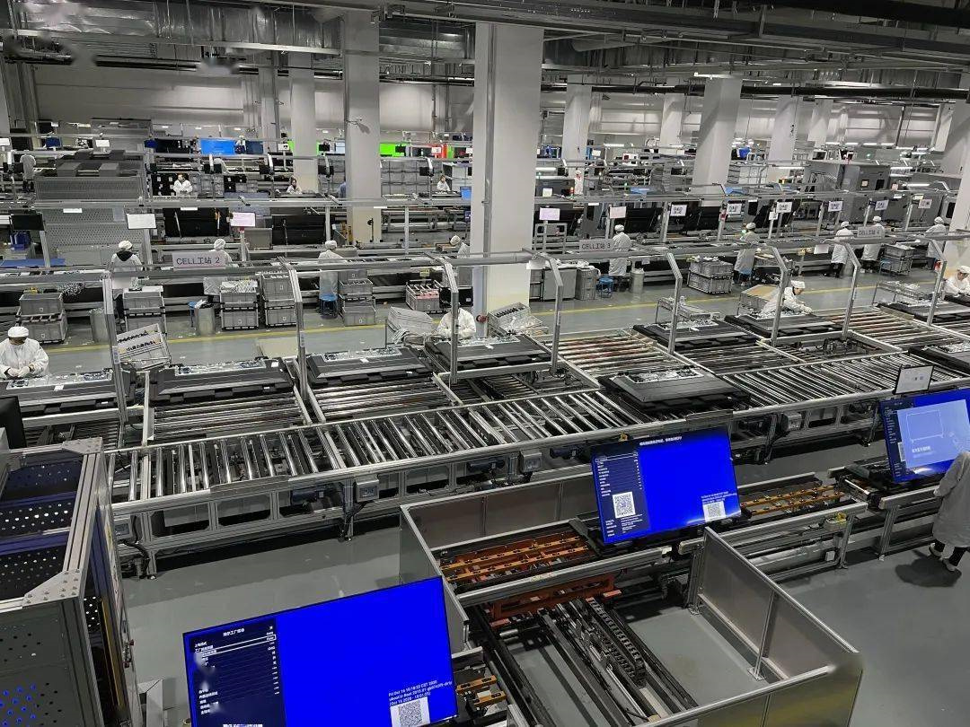 TV assembly line Television production line
