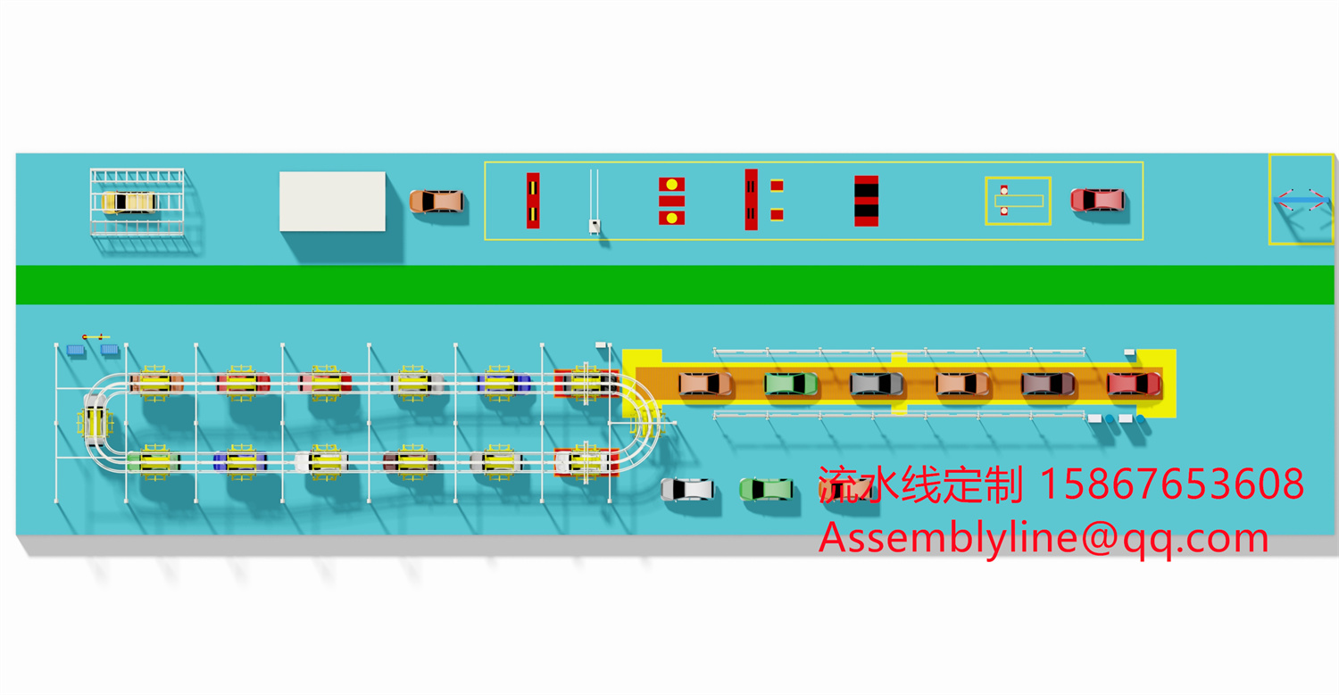 SKD Assembly line for car and SUV vehicle