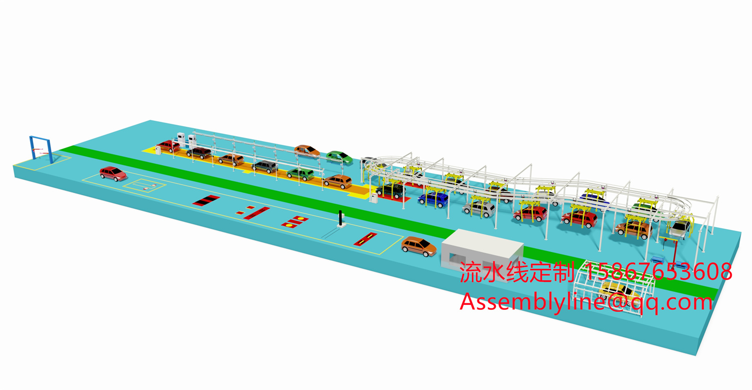 SKD Assembly line for car and SUV vehicle