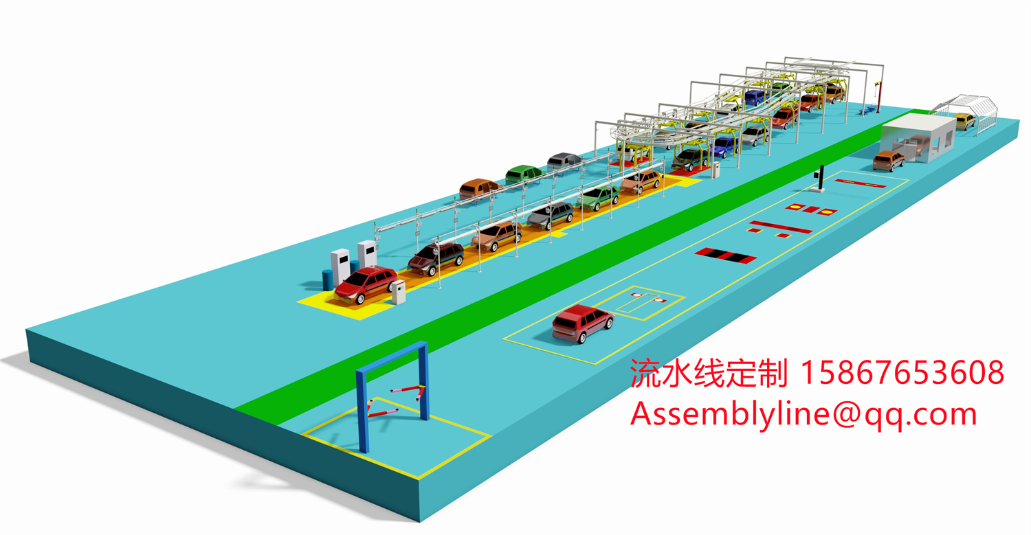 SKD Assembly line for car and SUV vehicle