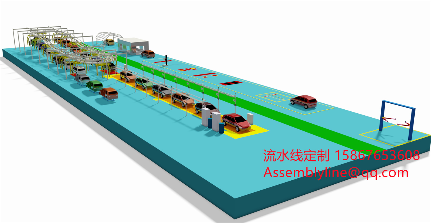 SKD Assembly line for car and SUV vehicle