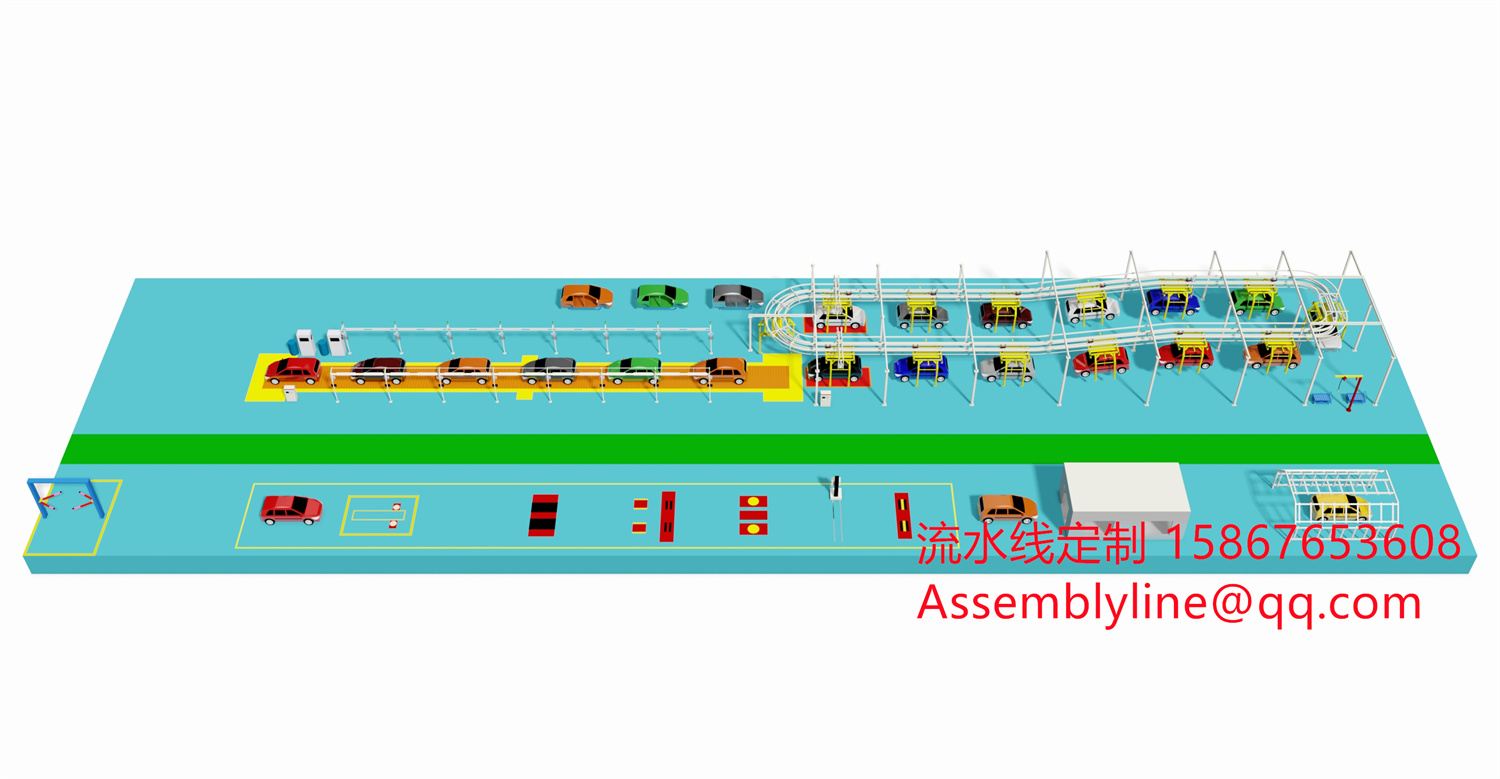 SKD Assembly line for car and SUV vehicle