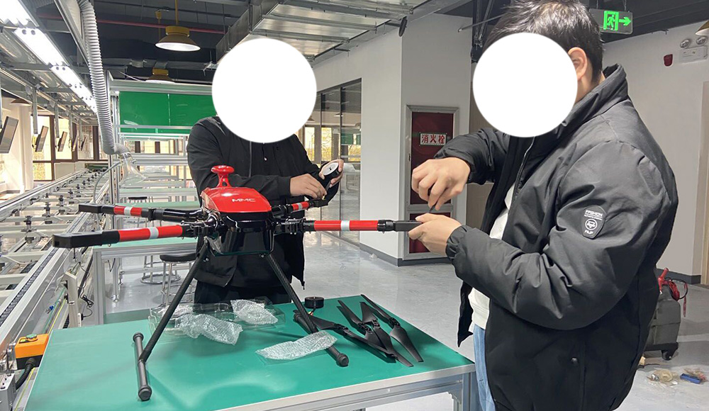 Drone Assembly line Production line