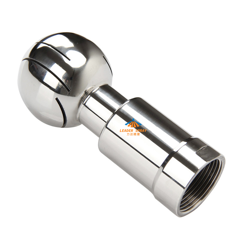 CIP 360 degree automatic rotating washing cleaning spray nozzle for ...