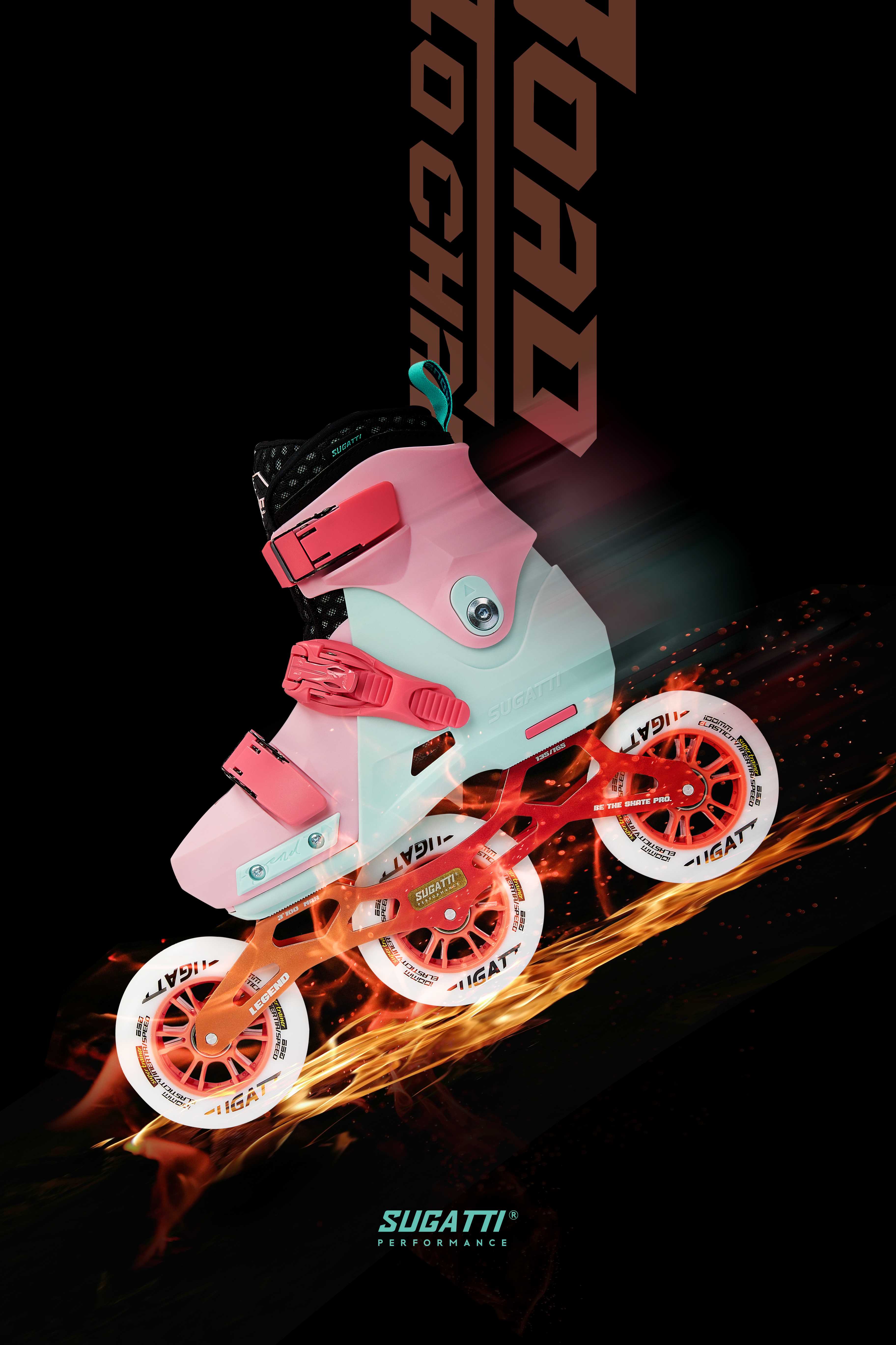 LEGEND（PINK）SPEED SKATING COMBO-SUGATTI