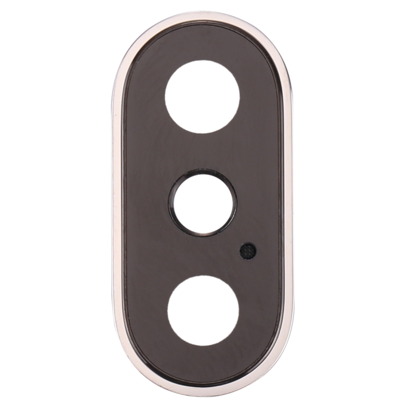 REPLACEMENT FOR IPHONE X REAR CAMERA LENS (SILVER)-Rico Electronic ...