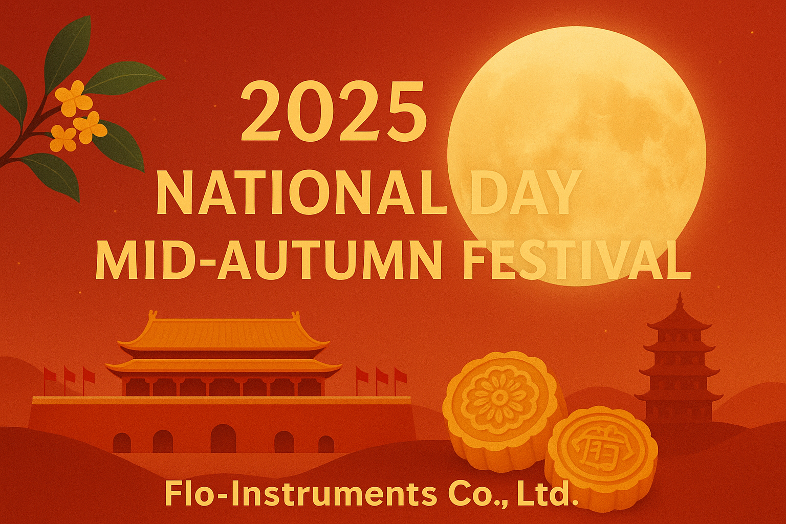 National Day & Mid-Autumn Festival-Flo-Instruments Co., Ltd.