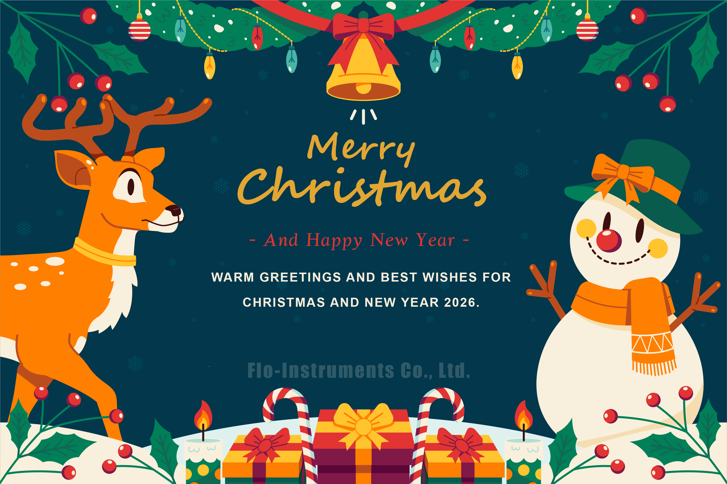 Merry Christmas & Happy New Year 2026-Flo-Instruments Co., Ltd.