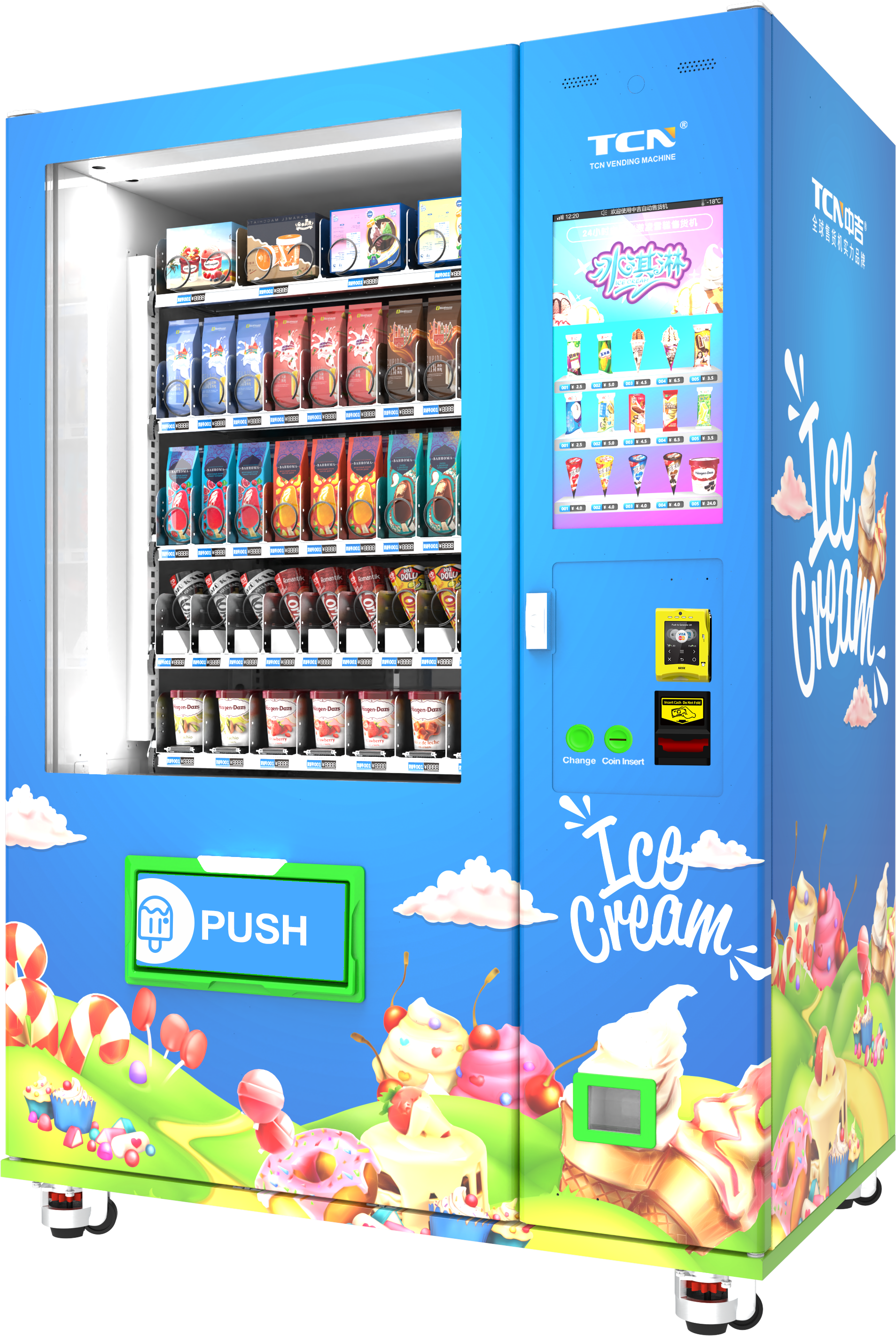 Frozen Food Vending Machine