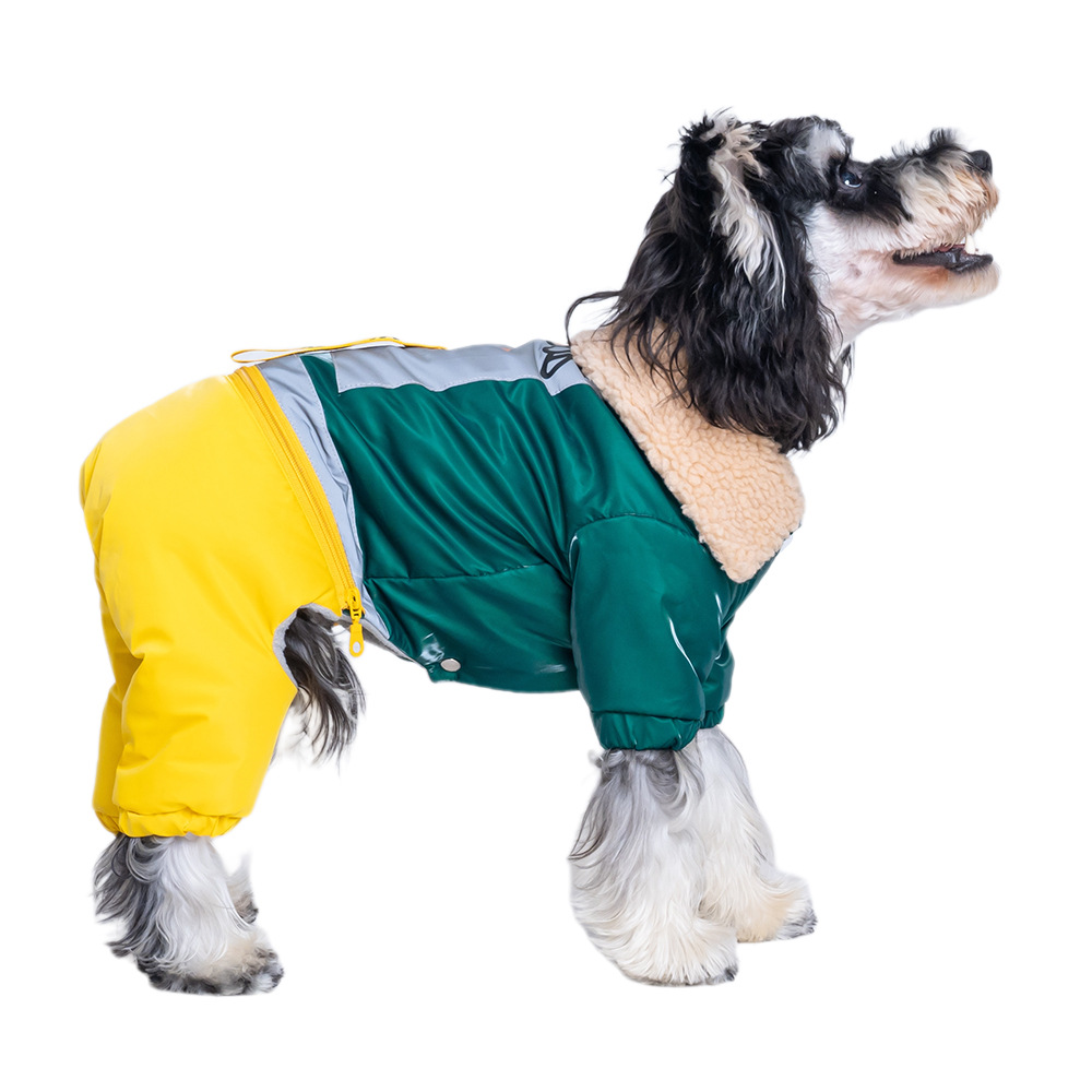 2-in-1 Detachable Dog Jacket & Pants – Stylish Waterproof Winter Coat ...