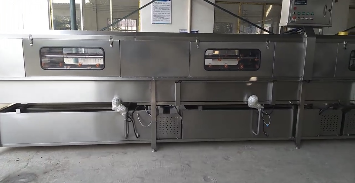 chicken poultry abattoir slaughtering plant transport crates crate cage ...