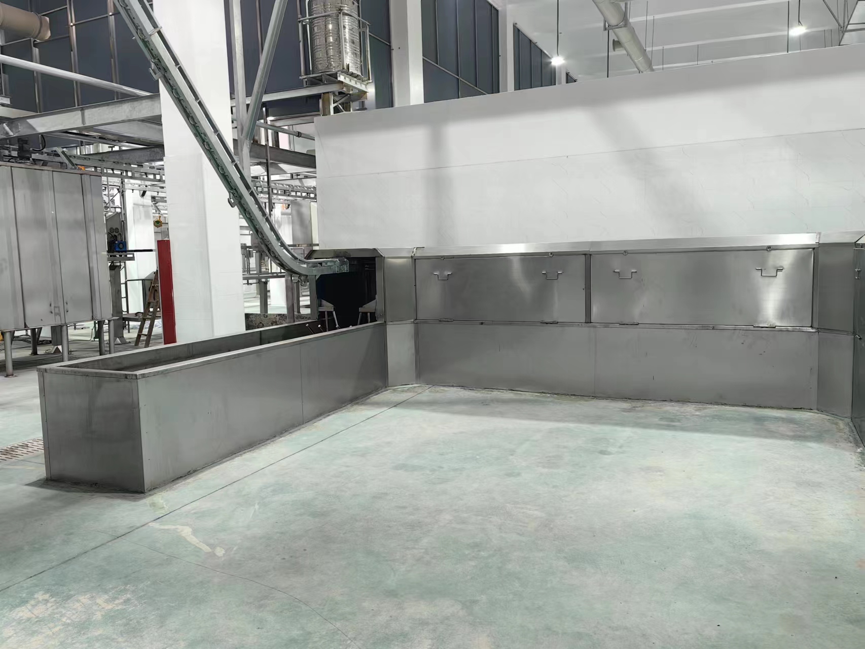 slaughtering house for pigs hog slaughter equipment abattoir hoist ...
